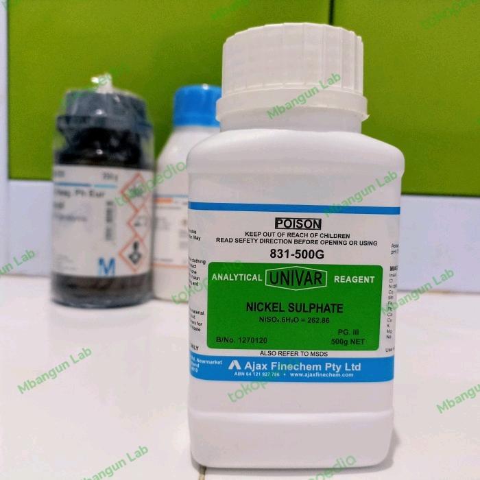 Jual Nickel Sulfate for analysis | NiSO4.6H2O UNIVaR 500GR - Kota Depok ...