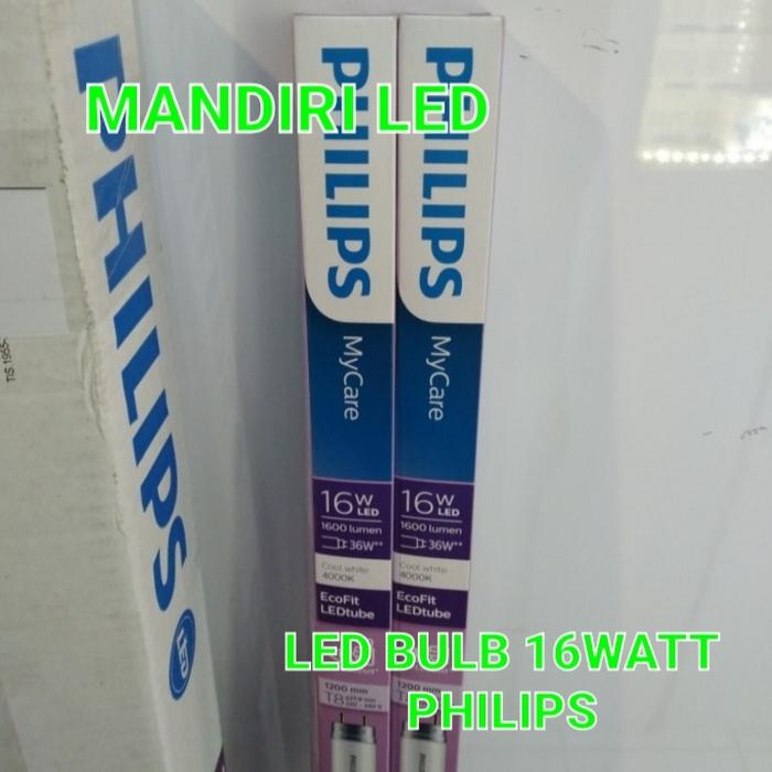 Jual Lampu TL Tube T8 Philips LED 16w/16watt TL Neon Philips 16W 4000K ...