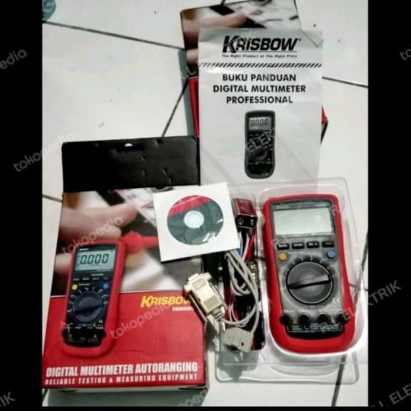 Jual DIGITAL MULTIMETER AUTORANGING Krisbow kw0600831 - Jakarta Pusat ...