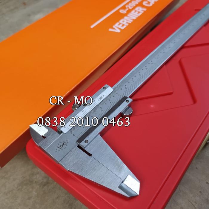 Jual Vernier Caliper 8" Toki Sigmat Jangka Sorong Manual 200 Mm Stainless - Jakarta Timur - CR ...