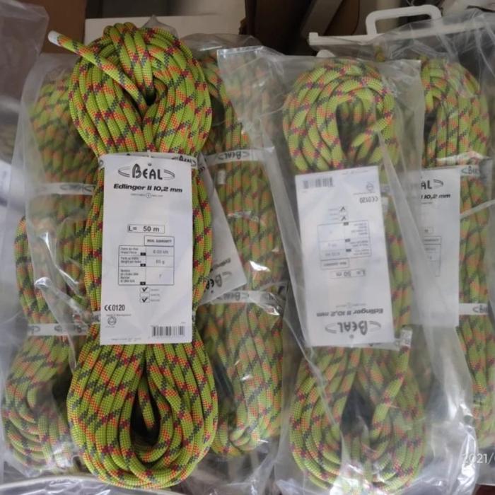 Jual TALI KARMANTEL BEAL DYNAMIC EDLINGER 10,2MM × 50 METER - Hijau ...