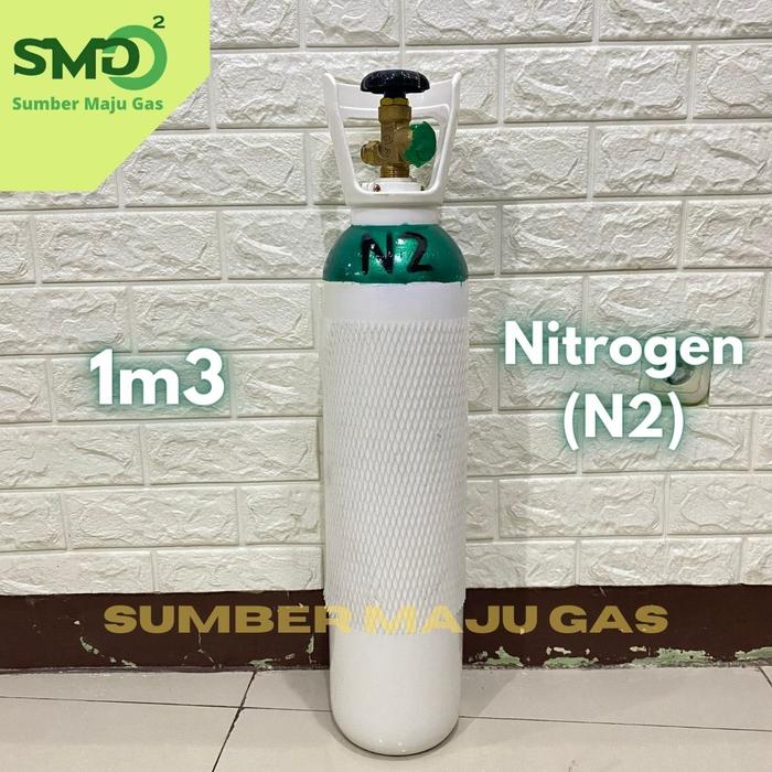 Jual Tabung Nitrogen 1m3 + Isi Nitrogen N2 - Jakarta Selatan - Sumber Maju Gas SMG | Tokopedia
