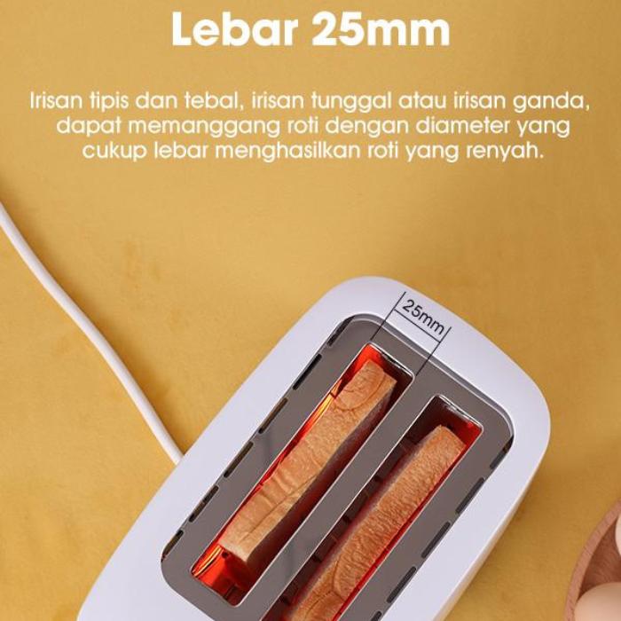 Jual Toster Roti Bread Toaster Low Watt Samono Alat Pemanggang Roti ...