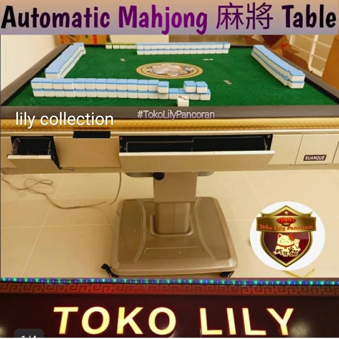 Jual meja mahyong otomatis/automatic game board/mahyong set - Kab ...
