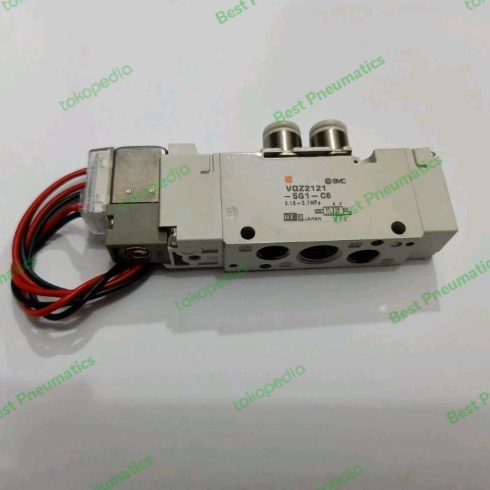 Jual SMC VQZ2121-5G1-C6 Solenoid Valve Series VQZ - Jakarta Barat - Best Pneumatics | Tokopedia