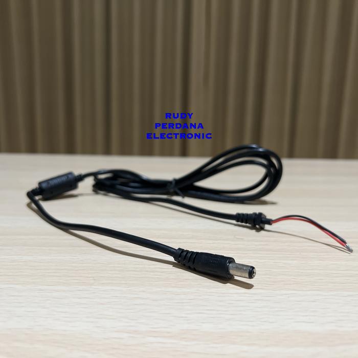 Jual KABEL JACK DC MALE 5.5x2.1 MM BUNTUNG 180CM POWER SUPPLY ADAPTOR ...
