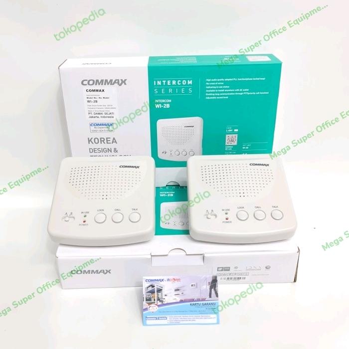 Jual Intercom Wireless Commax WI-2B Interphone Commax WI2B - Jakarta ...