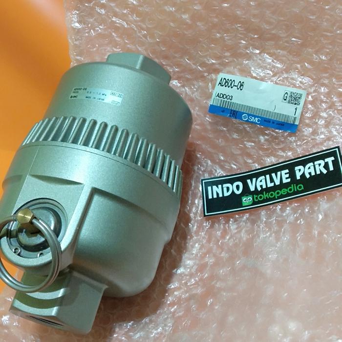 Jual AUTO DRAIN SMC AD600-06 3/4 - Kota Tangerang - INDO VALVE PART ...