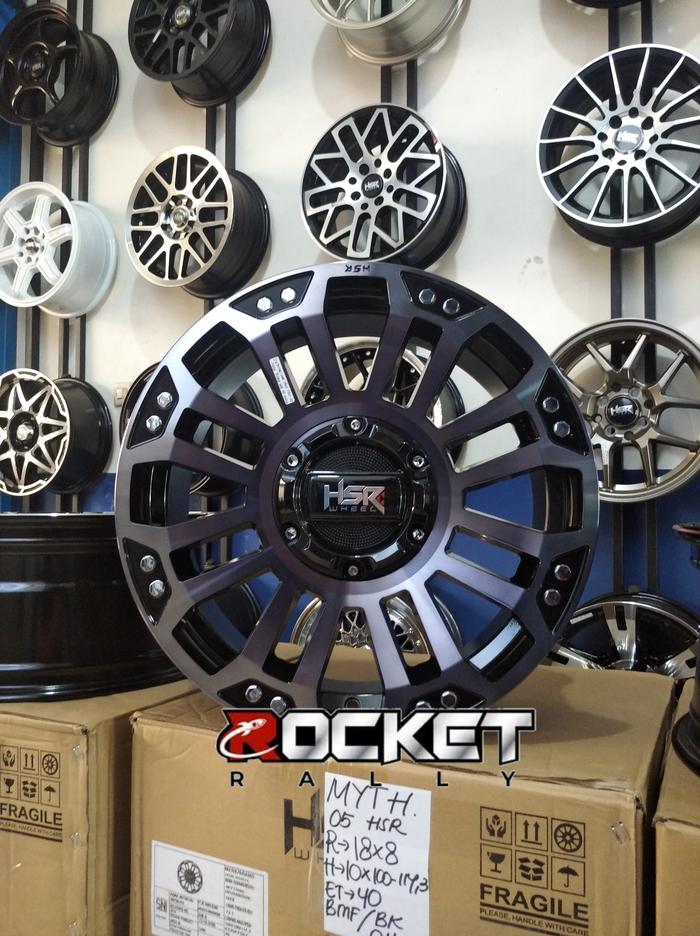 Jual pelek mobil racing ring 18 buat innova terios rush xpander xtrail ...