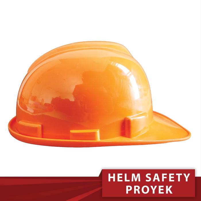 Jual HELM PROYEK / HELM SAFETY / HELM SAFETY SPR - Orange, Putar - Kota ...