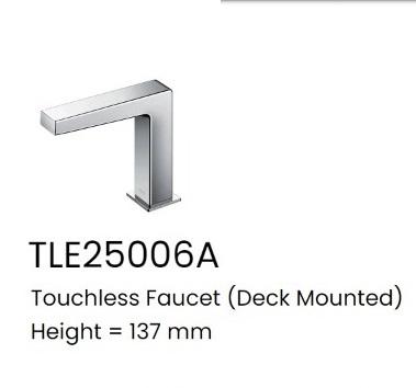 Jual KERAN SENSOR TOTO TLE25006A Touchless Faucet Listrik Include Pop ...