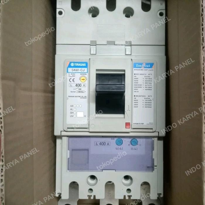 Jual MCCB S400-CJ 400A 3P 36KA TERASAKI - Jakarta Pusat - INDO KARYA PANEL | Tokopedia