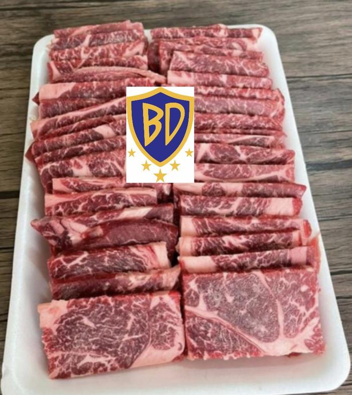 Jual DAGING SAPI USA MARBLING BLACK ANGUS - YAKINIKU CUT @ 250GR ...