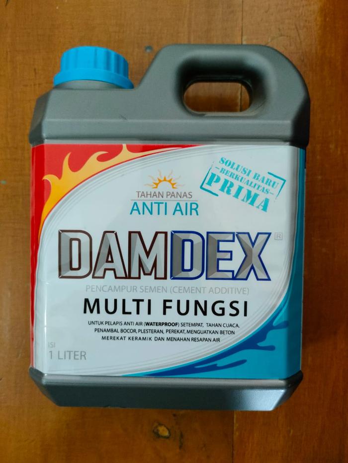 Jual Damdex 1 liter Multi Fungsi Obat Cor Anti Air Pengeras Beton ...