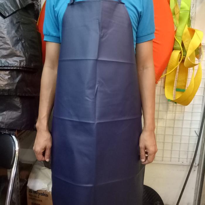 Jual APRON PVC / CELEMEK WATERPROOF PVC BIRU NAVY - Jakarta Barat ...