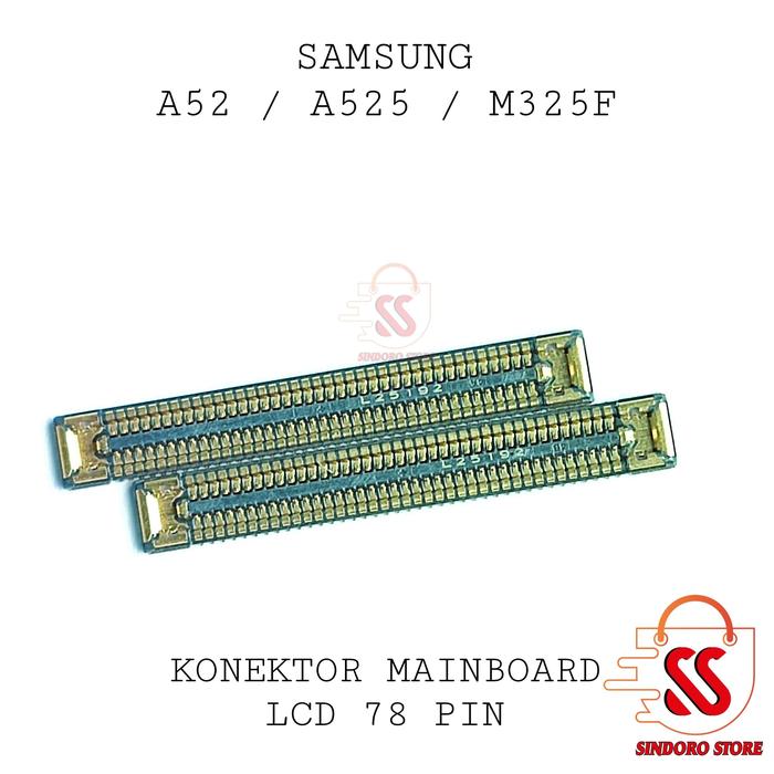 Jual Konektor Main Board Samsung A52 Soket Mainboard Connector FPC 78 ...