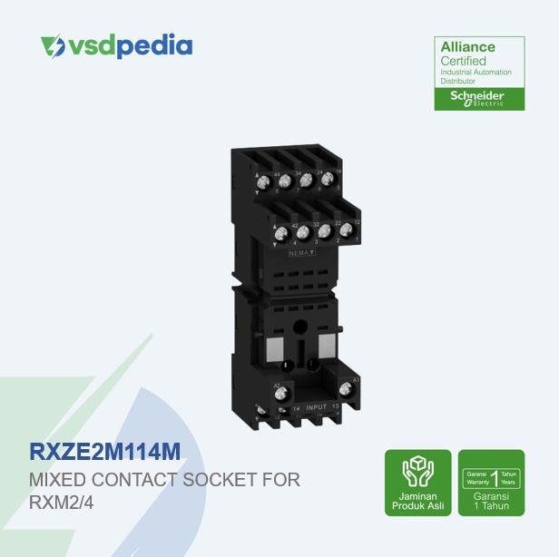 Promo SCHNEIDER MIXED SCREW SOCKET FOR RXM2/4 RXZE2M114M - Jakarta Timur - vsdpedia | Tokopedia