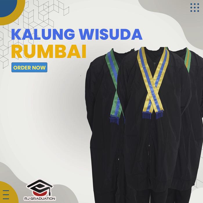 Jual Kalung Wisuda Rumbai/Kalung Wisuda/Atribut Wisuda/Perlengkapan ...