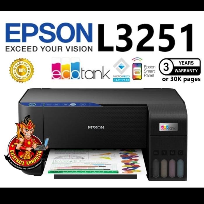 Jual Printer Epson L3251 Print Scan Copy All In One Wifi Original - Jakarta Barat - naurashop07 ...