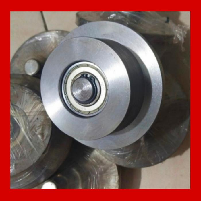 Jual Roda Lift Barang Premium Besi As Keras Rell UNP 150x75mm Atau WF ...