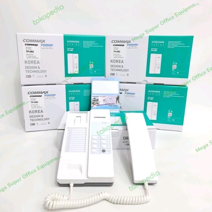 Jual Intercom Commax TP-6RC Interphone Kabel Commax TP-6RC - Jakarta Barat - Mega Super Office ...