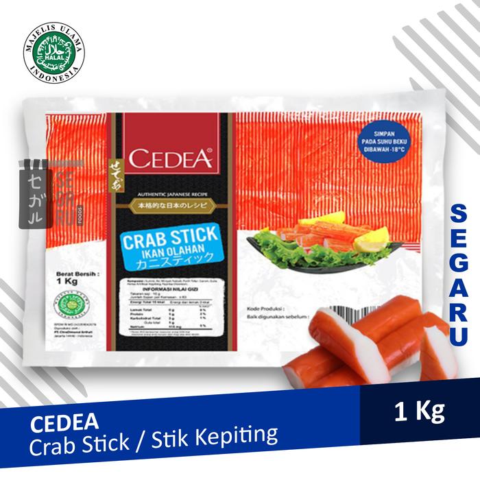 Jual CEDEA Crab Stick | Stik Kepiting Halal 1kg - Kota Tangerang ...