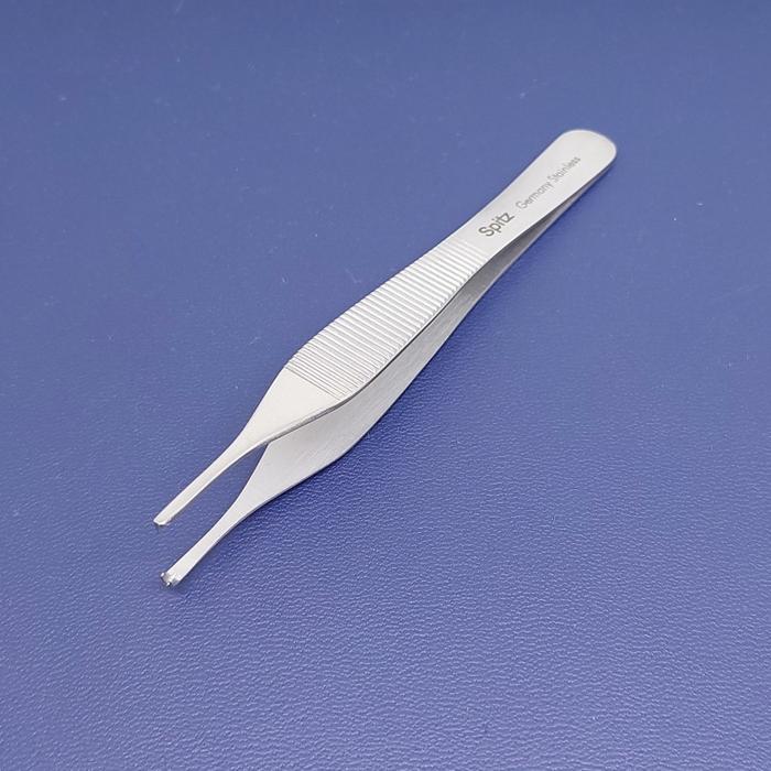 Jual Alat medis Adson Forcep 12cm Dressing / Tissue (1:2 teeth) - Spitz ...