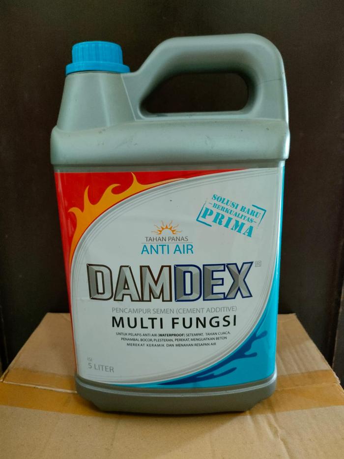 Jual Damdex 5 liter Multi Fungsi Obat Cor Anti Air Pengeras Beton ...