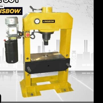Jual HYDRAULIC PRESS BENCH KRISBOW ALAT PRESS HIDROLIK TYPE 30 T - Kota ...