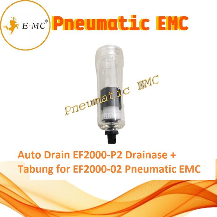 Jual Auto Drain EF2000-P2 Drainase + Tabung for EF2000-02 Pneumatic EMC ...