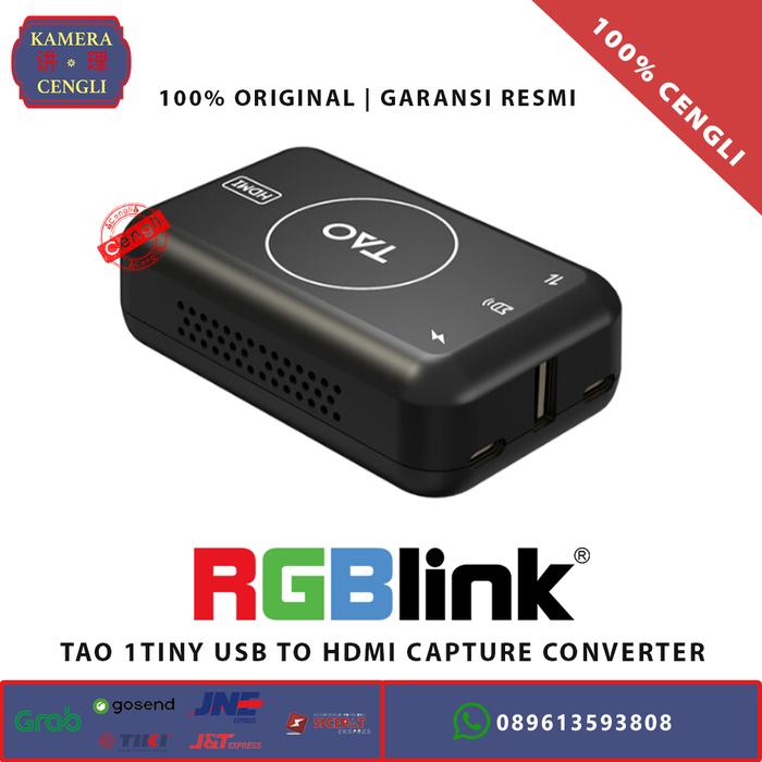 Jual RGBlink TAO 1tiny / TAO1 Tiny USB to HDMI Capture Converter -ORI ...