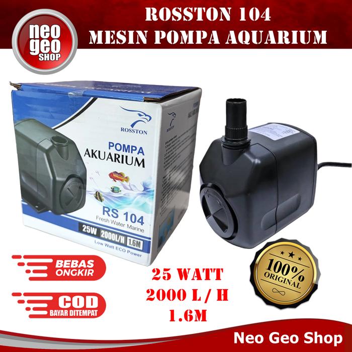 Jual ROSSTON RS 104 RS104 Mesin Pompa Air Roston Power Head Aquarium ...