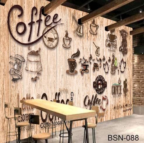 Jual WALLPAPER 3D WALLPAPER CUSTOM DINDING COFFEE SHOP HOUSE - Korea ...
