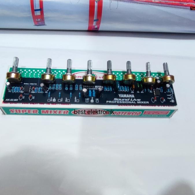 Jual kit mixer 8 potensio yamaha bY MEGA kit. rakitan - Kota Surabaya ...