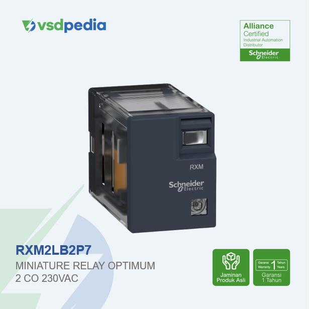 Promo Schneider Electric Zelio RXM2L Plug In Relay 230VAC 5A LED RXM2LB2P7 - Jakarta Timur ...
