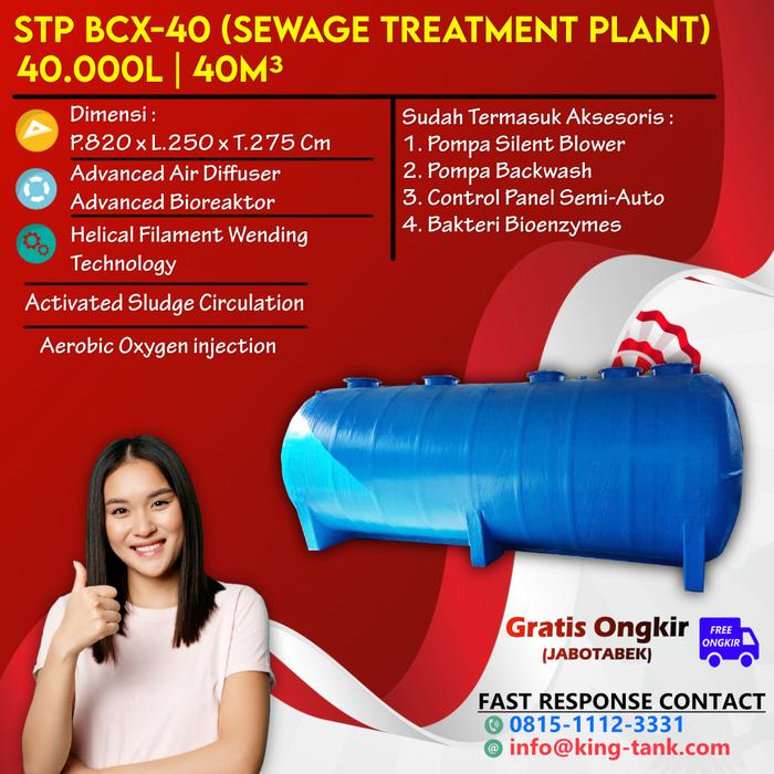 Jual STP BIOTECH BIOFILTER STP 40.000 Liter / 40m3 - Kab. Tangerang ...