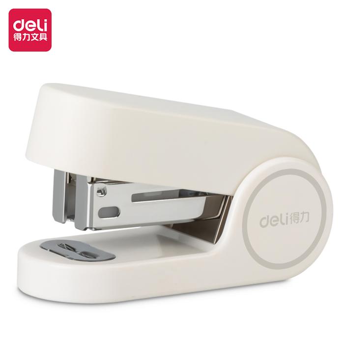 Jual Deli Stapler / Staples Kapasitas 12 Lembar Lucu TA201 - Putih ...