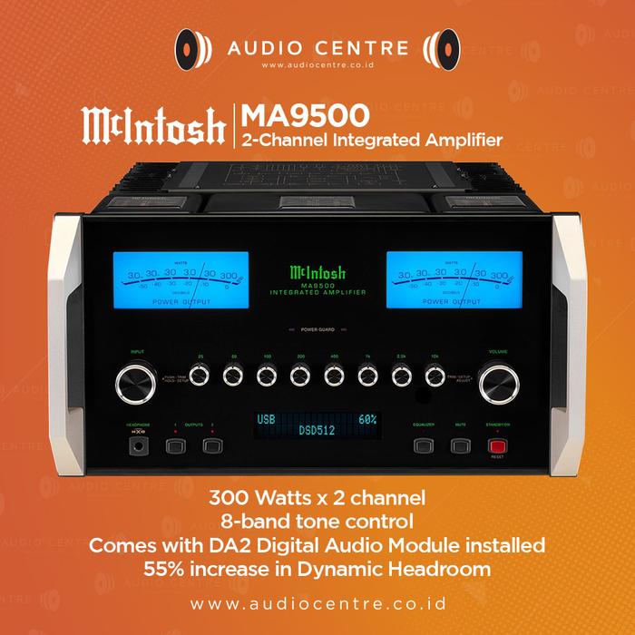 Promo McIntosh MA9500 Integrated Amplifier with DA2 Module DAC made in ...
