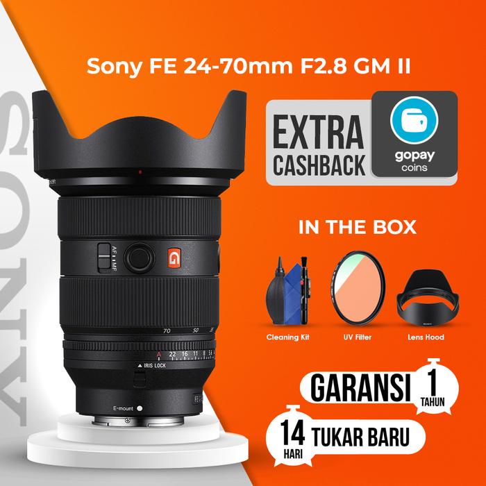 Jual Sony FE 24-70mm F2.8 GM II Lens - Lensa Sony G Master - Jakarta ...