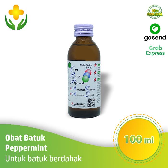 Jual OBP Obat Batuk Peppermint Itrasal 100 ml Obat Batuk Berdahak - Kab ...