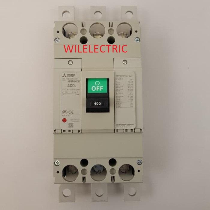 Jual Mitsubishi MCCB NFB NF400CV NF 400 CV 3P 400A 400 A No Fuse Breaker - Kota Surabaya - Pro ...