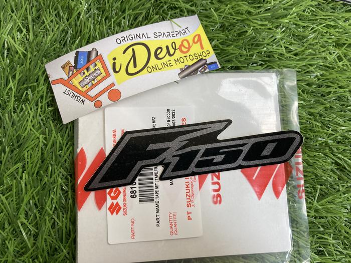 Jual Stiker Logo Tulisan SUZUKI F150 Satria Injeksi Original SGP - F150 ...