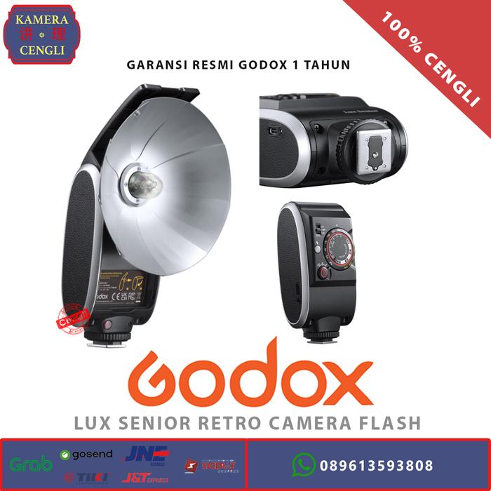 Jual Godox Lux Senior Retro Camera Flash - Vintage Flash ORIGINAL RESMI ...