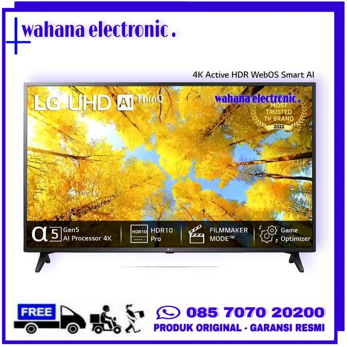 Jual LG 65UQ7500PSF TV LED SMART TV 65 INCH UHD 4K HDR LG 65UQ7500 THING AI - Kota Tangerang ...