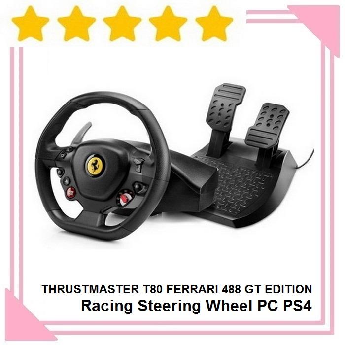 Jual Thrustmaster T80 Ferrari 488 GTB Racing Steering Wheel PS4 PC - Kota Surabaya - Jesslyn ...
