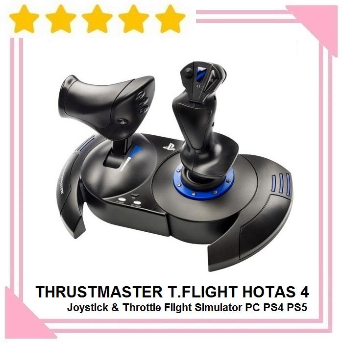 Jual Thrustmaster T-Flight Hotas 4 Joystick Fligh Simulator PC PS4 PS5 ...