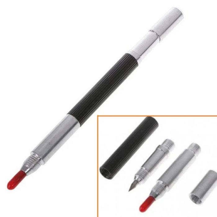 Jual Pena Ukir Tungsten Baja Metal Tip Penggores Besi Kaca Keramik Kayu ...