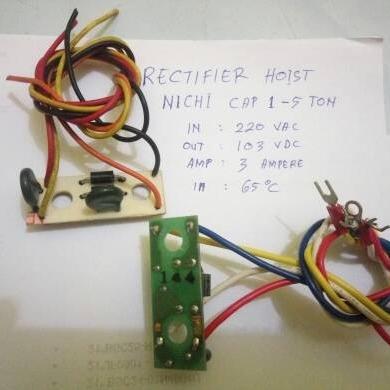 Jual brake rectifier chain hoist NICHI - Kota Tangerang Selatan - ARTHA ...