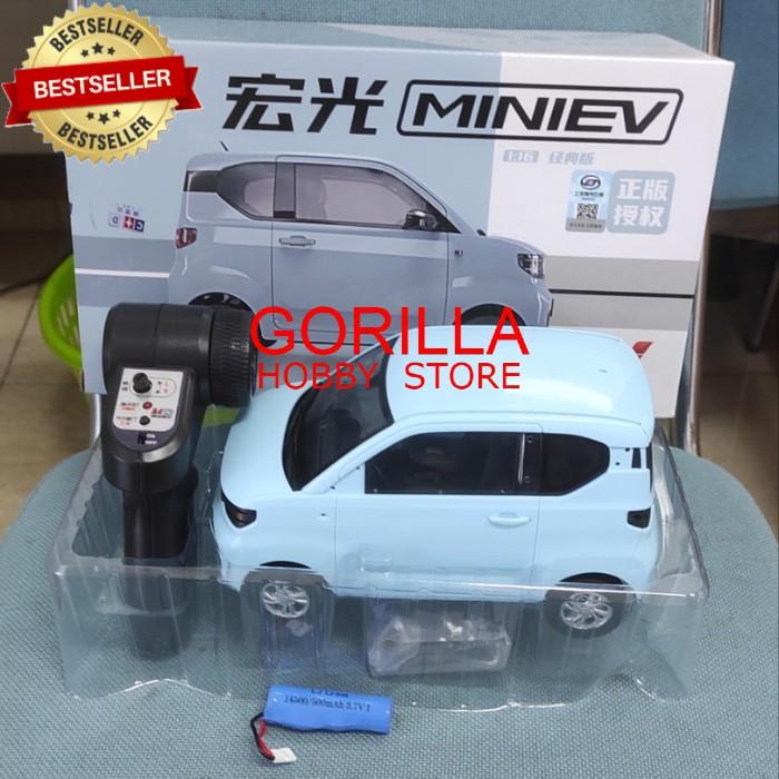 Jual WPL CXD D22 D32 mobil remote mini full proportional WULING mini EV ...