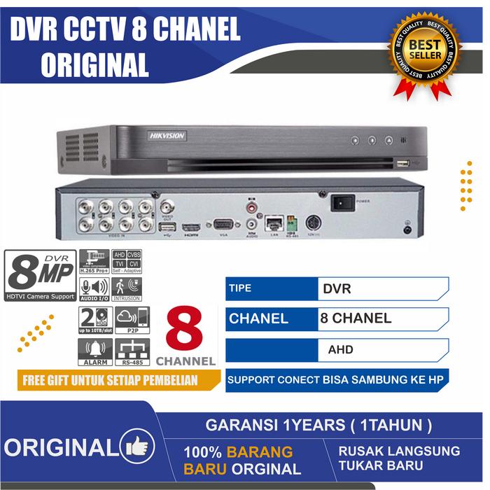 Jual dvr cctv 8 channel DVR RECORDER CCTV 8 CHANNEL CCTV - Kota Tangerang Selatan - Lutpi ...